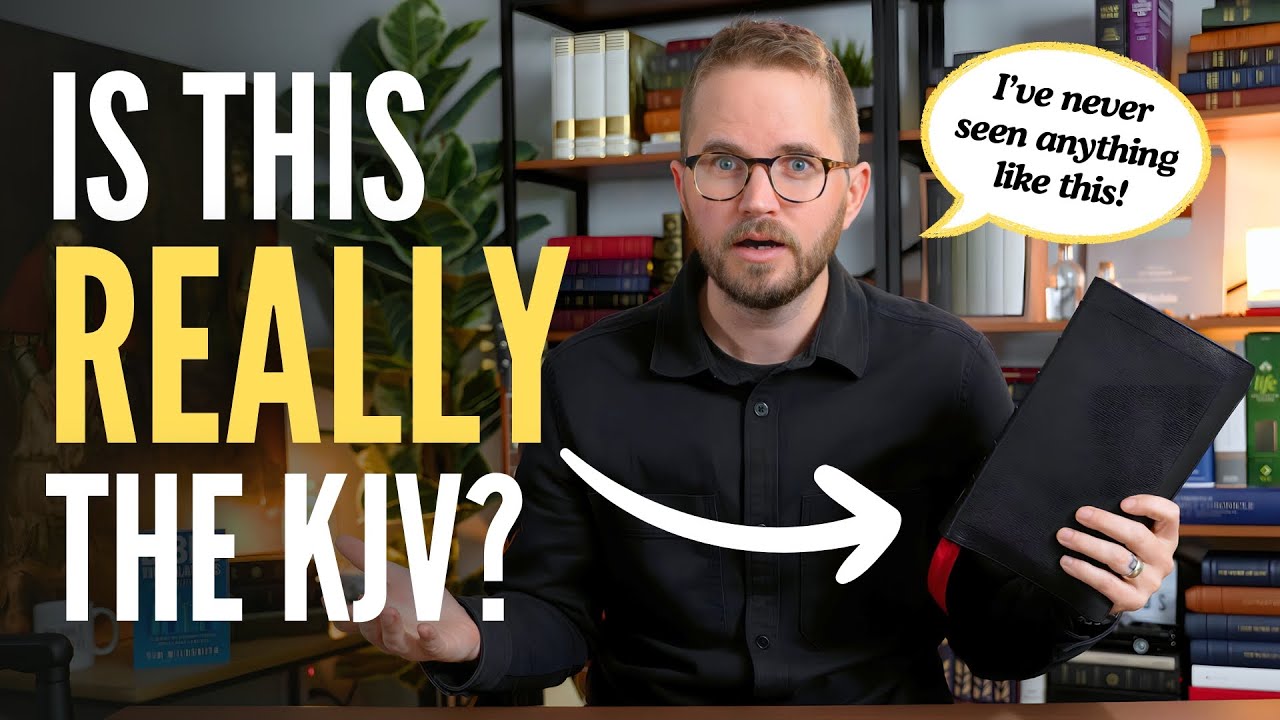 The King James Bible Like You’ve Never Seen It Before | The KJV Store Reader's Edition Bible