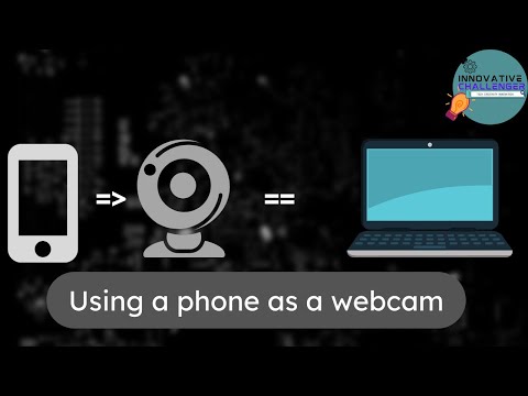 Using a phone as a webcam (Iriun Webcam)