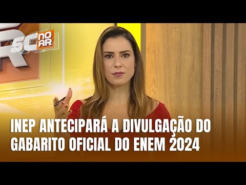 Inep anuncia antecipação do gabarito oficial do Enem 2024