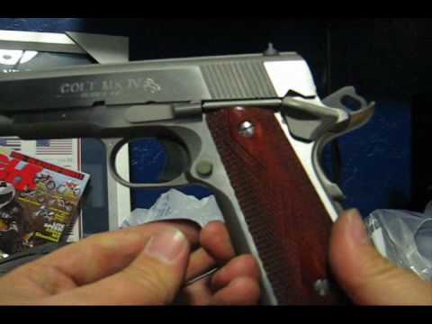 Colt 1911 Wilson "drop-in" beavertail grip safety installation