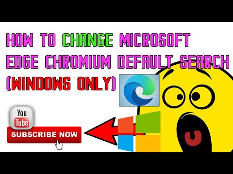 Change Microsoft Bing Search Engine to Google Search on Microsoft Edge Chromium Browser ๐