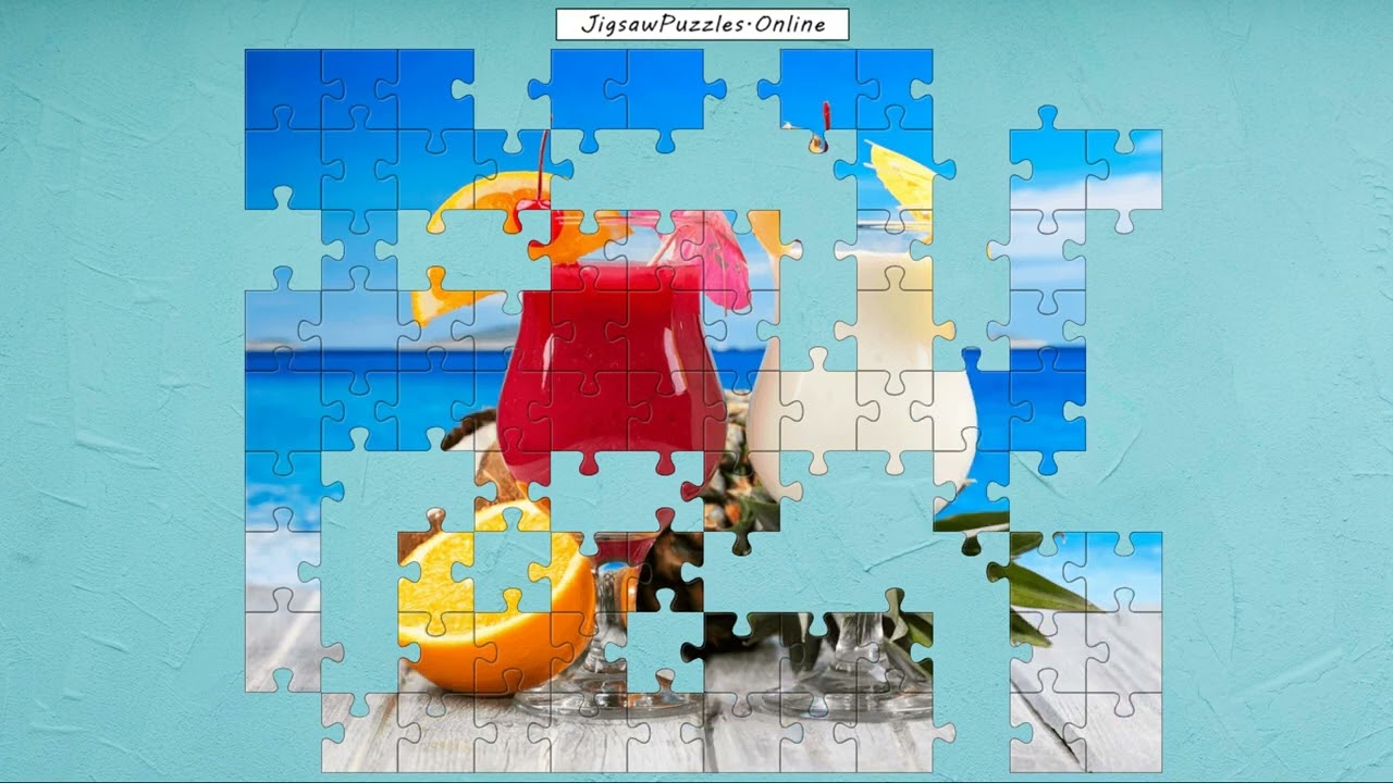 Tropical Drinks Jigsaw Puzzle Online