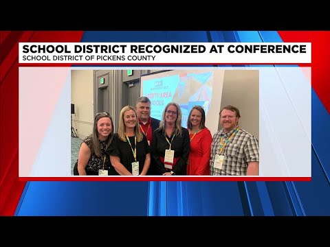 Pickens Co. School District recognized at 2024 Model Schools Conference