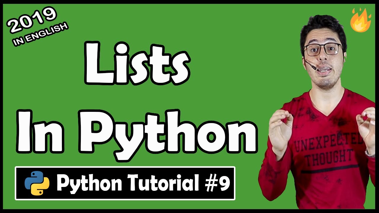 Lists in Python | Python Tutorial #9