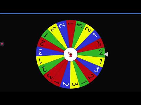 Number Spinner 1, 2, 3