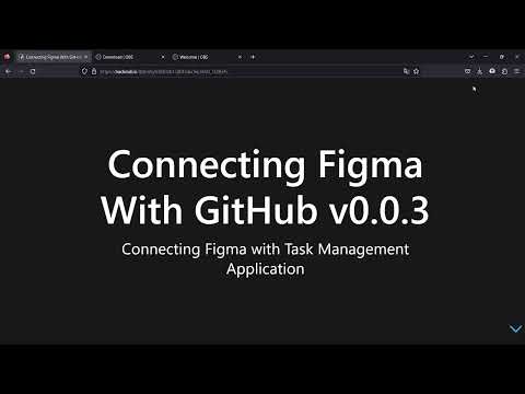 Connecting Figma With GitHub [3/6] v0.0.3
