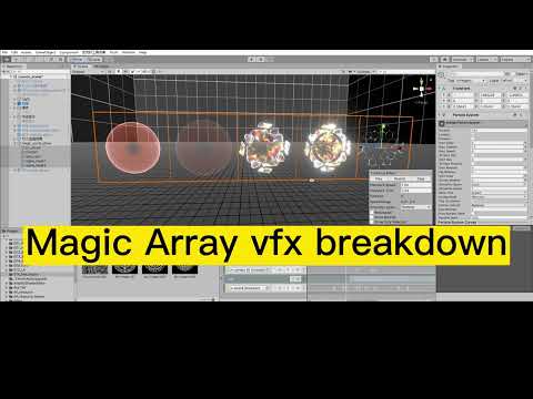 Realtime vfx tutorial： Magic Array vfx breakdown - Real Time VFX