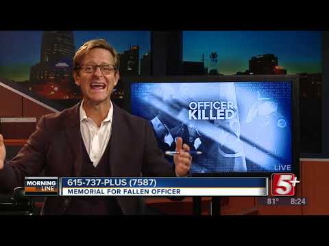 MorningLine: Memorial For Fallen Officer P.2