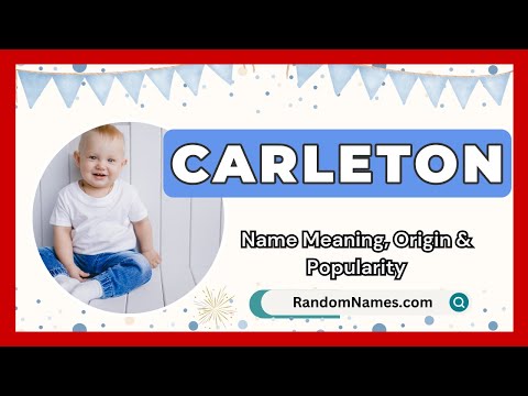 Carleton - Baby Boy Name Meaning, Origin & Popularity - RandomNames.com