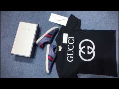 GUCCI Ace GG Supreme sneaker UNBOXING&REVIEW