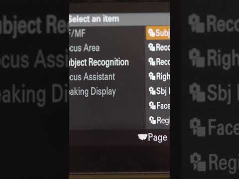 How to add items to My Menu on Sony Alpha cameras #photography #photographytips #sonyalpha #sony