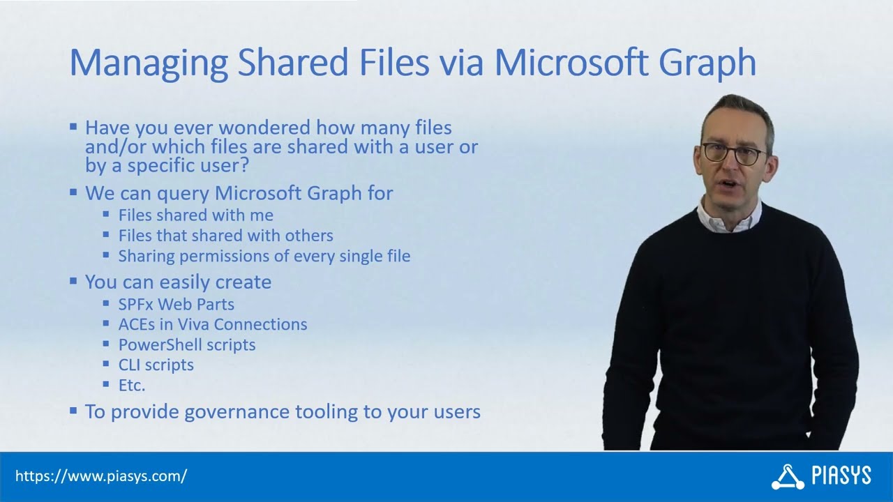 Episode #189 - Shared Files Governance via Microsoft Graph