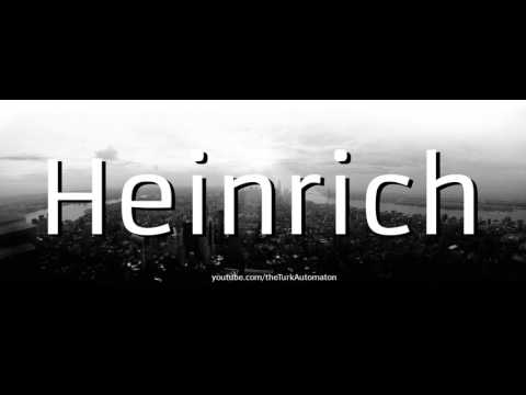 How to pronounce Heinrich Moritz Chalybäus in German