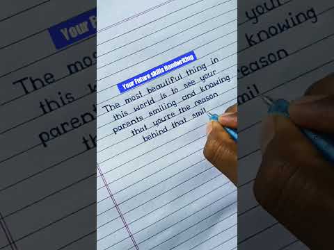 Improve your English Writing | English Handwriting practice |How to improve handwriting in english?