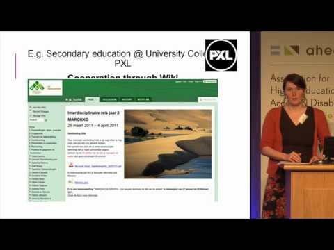 Universal Design for Learning: Flemish examples of good practice
