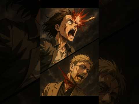 Eren and zeke died ⚔️ #shorts #attackontitan
