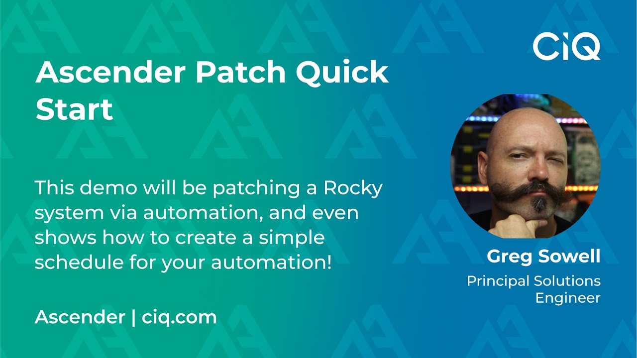 Ascender Patch Quick Start