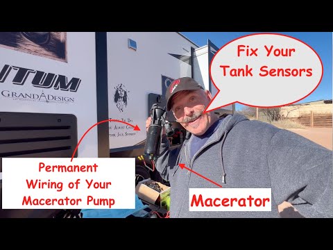 RV Macerator Pump Review & Sensor Fix