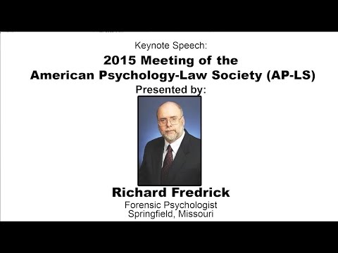 AP-LS, 2015 | Keynote | Dr. Richard Fredrick