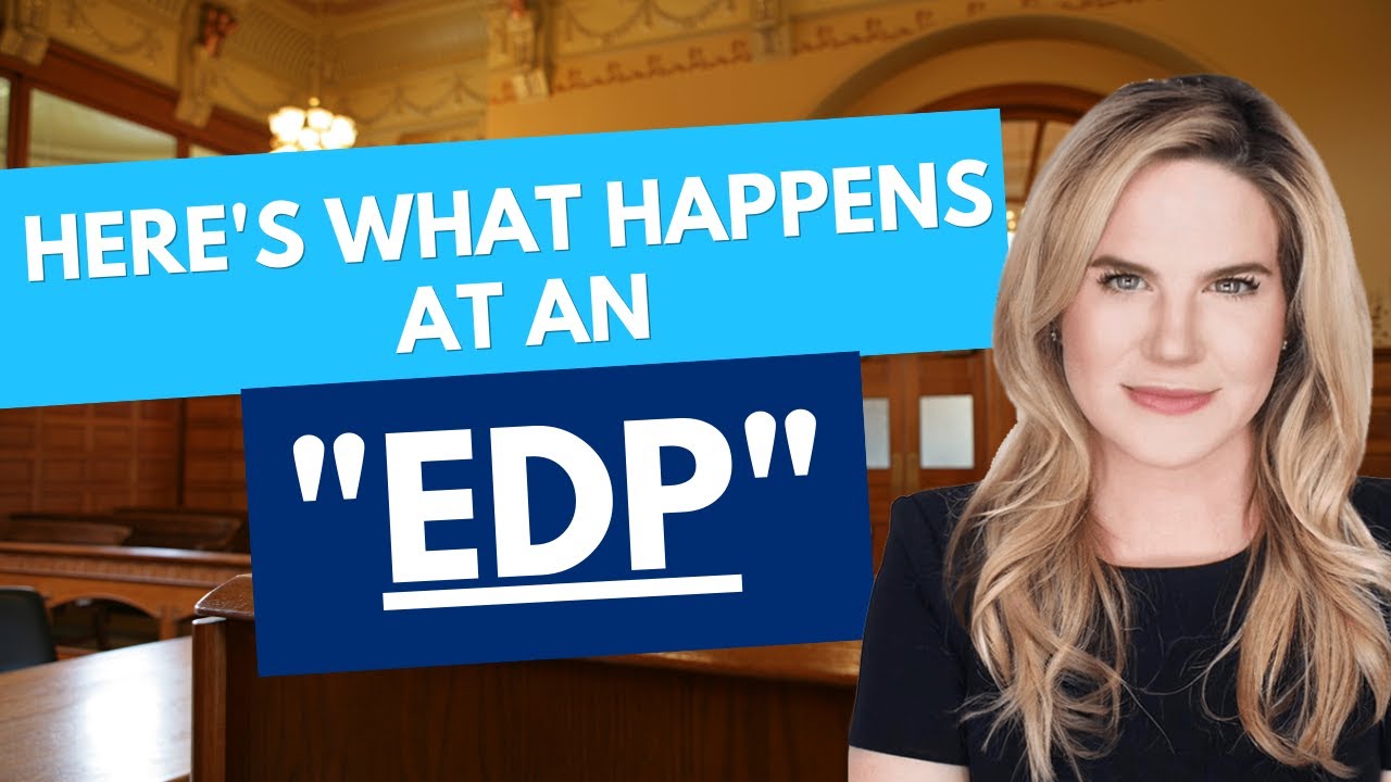 What Happens at an EDP in Los Angeles Criminal Cases?
