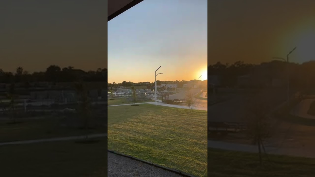 2 suns setting.  Full length uncut video.
