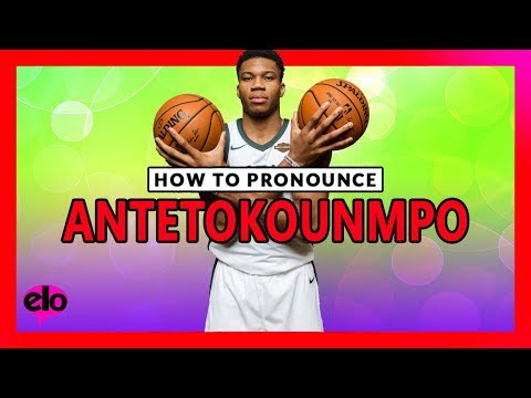 Giannis Antetokounmpo, How To Pronounce? | In His Own Voice