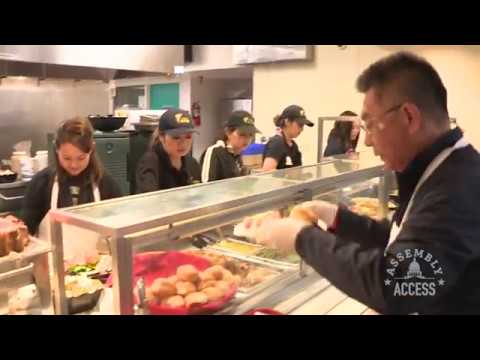 Chu Helps Serve Hundreds of Holiday Meals