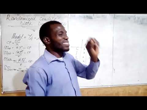 RCBD- Randomized complete block Design|| ANOVA