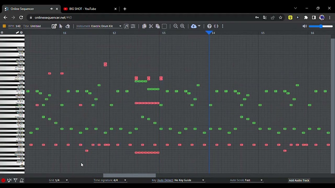 BIG SHOT - Online Sequencer remix