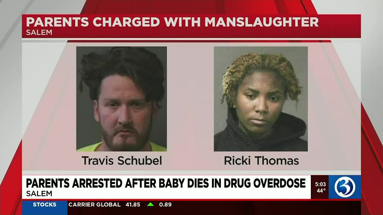 Parents arrested after child dies from drug overdose