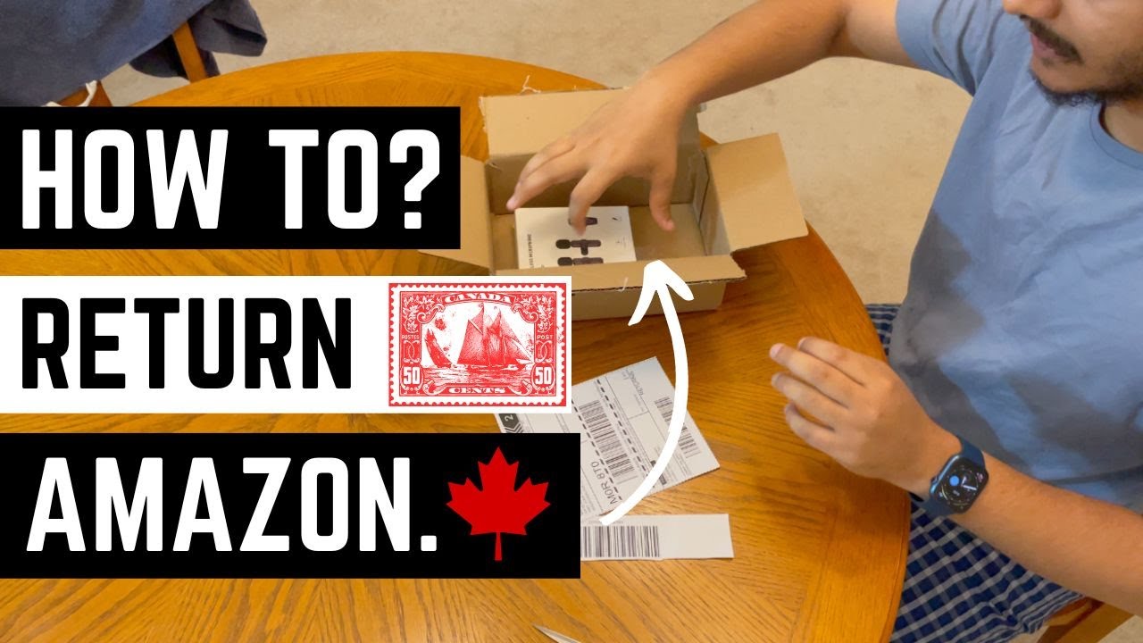 HOW TO RETURN AMAZON PACKAGE IN CANADA | AMAZON RETURN | LONDON ONTARIO | AMAZON.CA | CANADA POST