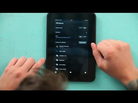 Taking the Internet Off the Kindle : Kindle Tips