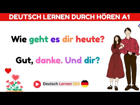 Deutsch lernen mit Dialogen A1 – Sich vorstellen leicht gemacht | Häufige Redewendungen im Alltag