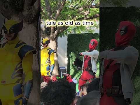 Deadpool and Wolverine Joke at Disney California Adventure Park during Storytelling with Deadpool