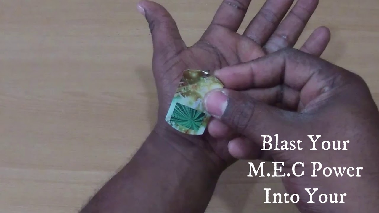 Manifest Energy Cell  Amulet Demonstration