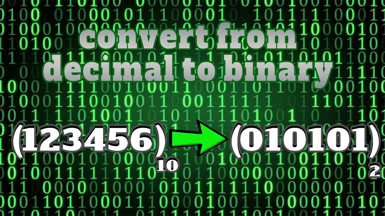 convert from decimal to binary #java #programming #youtube