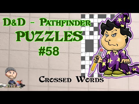 D&D Puzzles #58 - Crossed Words - Nerzugal's DM Toolkit 3