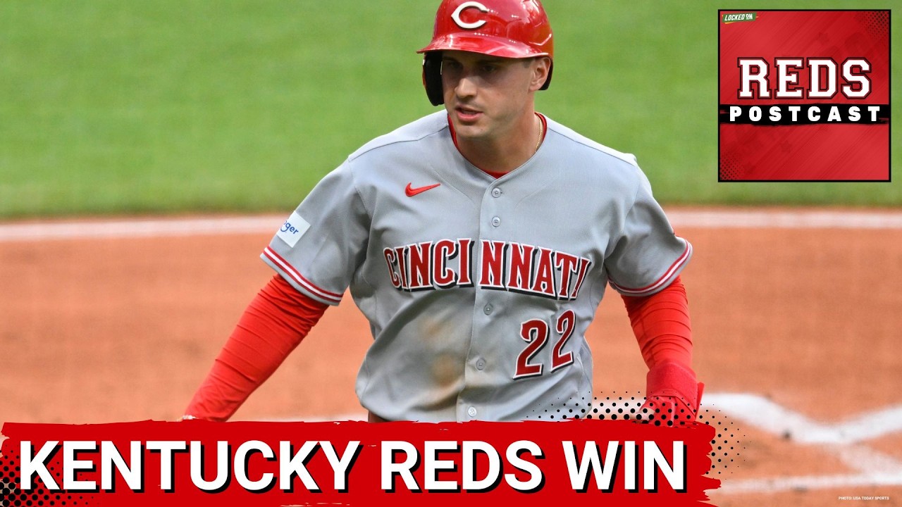 REDS POSTCAST: The Cincinnati Reds TAKE Game One of the Ohio Cup from the Cleveland Guardians