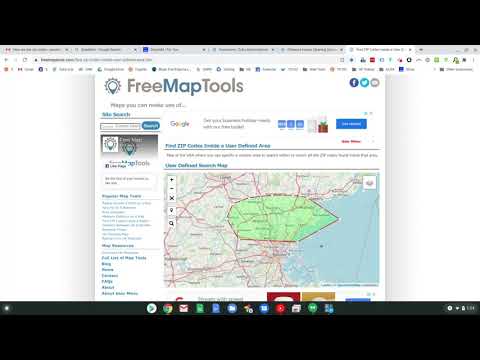 Using Free Map Tools To Get Zip Codes
