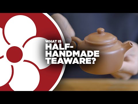 What is Half-Handmade Teaware?