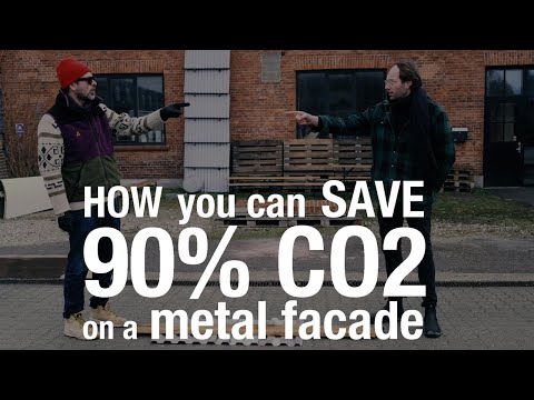 Rethinking facades: Reusing old metal waste for more sustainable architecture (instead of recycling)