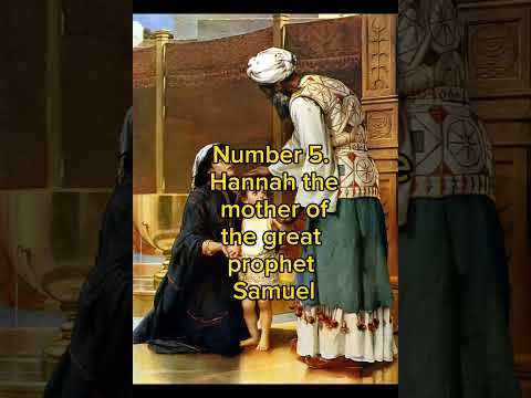 7 Barren women who had great children in the Bible