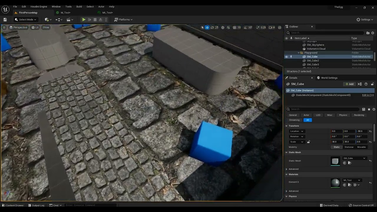 Different simple ways to blend textures in Unreal engine 5 | Unreal engine beginner tutorials