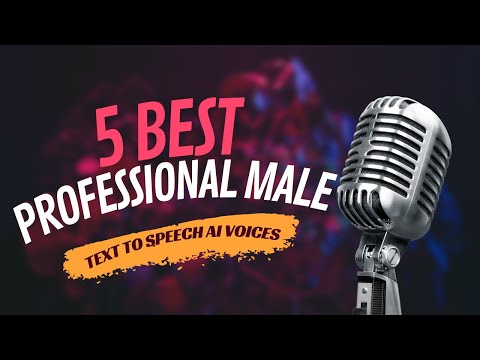 6 Professional Male Text to Speech AI Voices