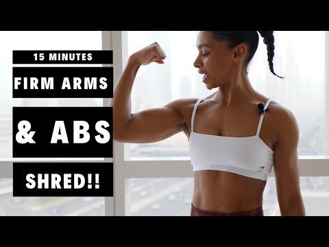 16 minutes Arms and Abs Dumbbell HIIT workout 🔥