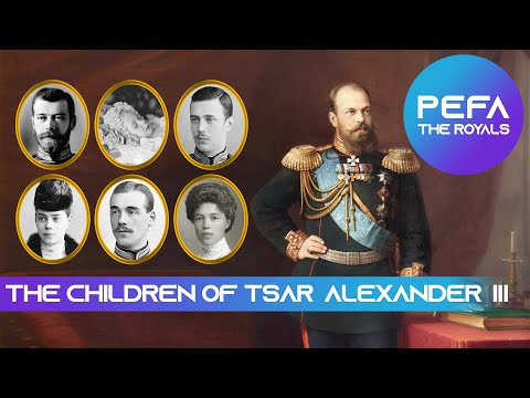 The Children of Tsar Alexander III (Texts with pictures)