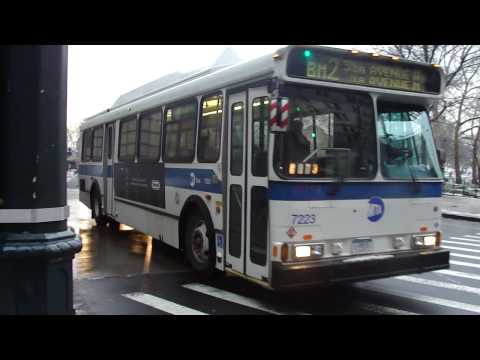 MTA Bus OBI Orion V CNG BM2 xpress Bus #7223 at State St & Broadway
