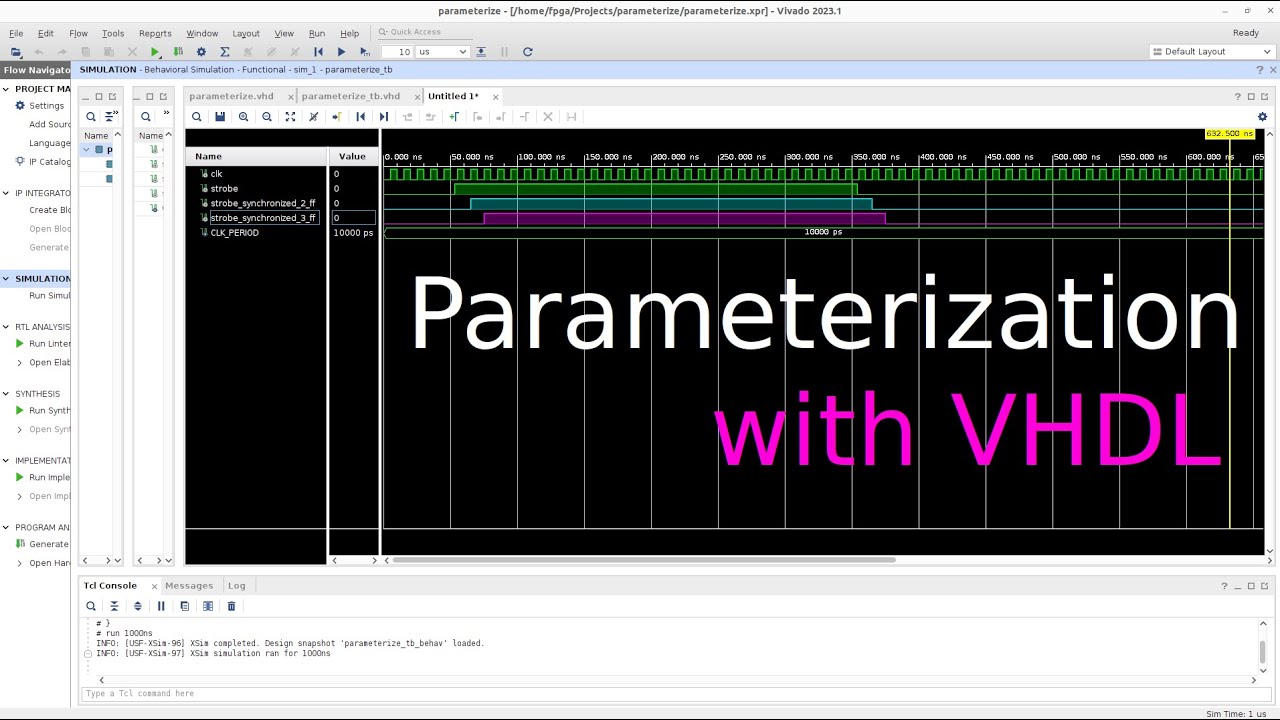 FPGA 22 - How to do VHDL parameterization