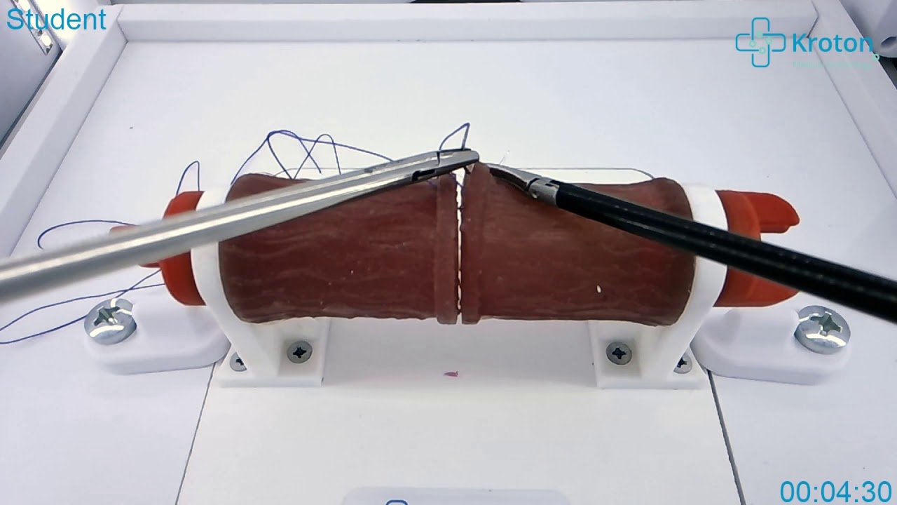 Laparoscopy basic training - Anastomosis