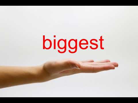 How to Pronounce biggest - American English